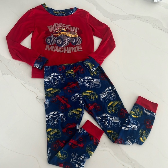 Mick Mack | Pajamas | Mick Mack Monster Truck Pajama | Poshmark